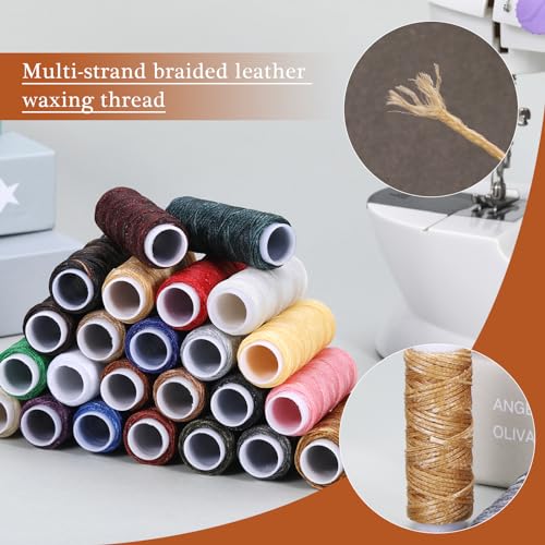 Snapklik.com : Leather Sewing Kit, Basic Hand Sewing Starter Set For Beginner, Leather Sewing ...