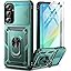 Amazon.com: BaHaHoues for Samsung Galaxy A15 5G Case with Screen Protector & Slide Camera Lens ...
