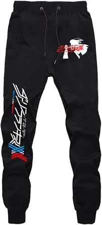IamaCos Darling In The Franxx Anime Pantalones de Deporte Pantalón de ...