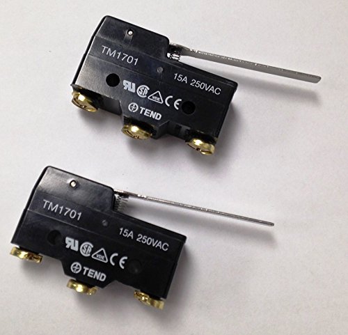 15 amp Micro Switch Tend TM-1701 Long Hinge Lever (Lot of 2): Amazon.com: Tools & Home Improvement