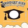 Amazon.com: JarThenaAMCS 50Pcs Graduation Hat Cutouts Grad Black Caps ...