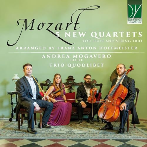 Amazon.com: Wolfgang Amadeus Mozart: 5 New Quartets for Flute and ...