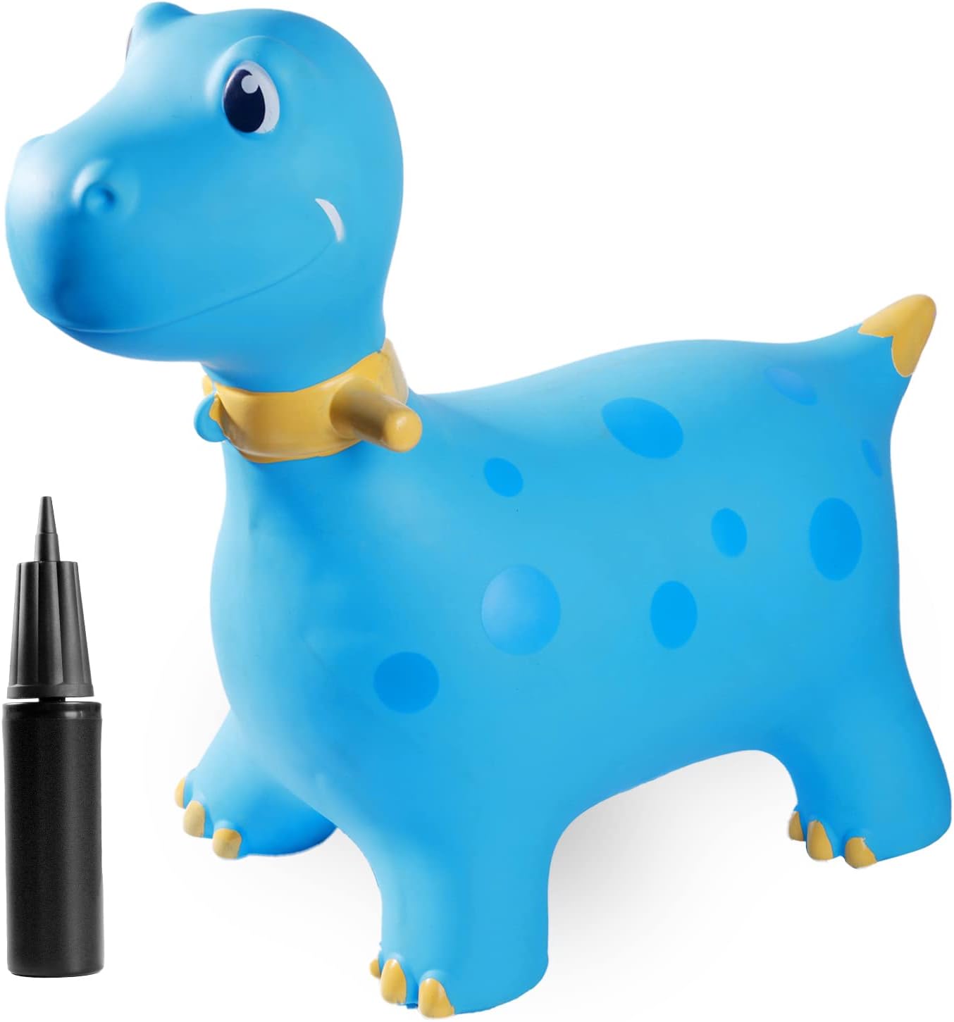 Inhahland Inflatable Hopping Horse for Kids, Bouncy Dinosaur Hopper ...