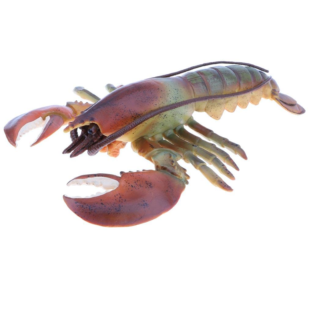 Buy Enakshi 9 Inch Realistic Marine Animal Model Figurines Cyan Lobster ...