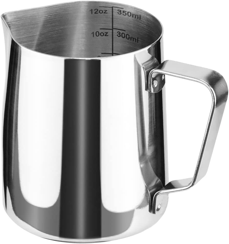 Amazon.com: HOFASON Stainless Steel Milk Frothing Pitcher Cappuccino ...