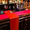 Amazon.com: Newwiee Neon Party Table Runner Disco Colorful Supplies for ...