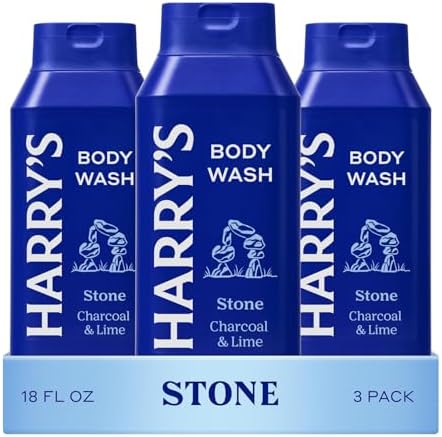 Amazon.com : Harry's Men's Body Wash - Stone - (3 Pack) 18 fl oz ...