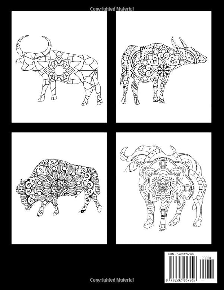 coloring pages for buffalo