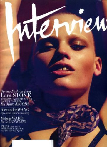 Interview March 2010 Lara Stone on Cover, Alexander Wang/Diane von ...
