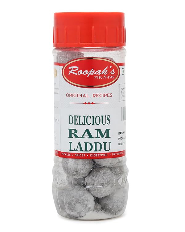 ROOPAK'S PIK-N-PAY RAM LADOO| AFTER-MEAL DIGESTIVE | HEALTHY GUT | 125g ...
