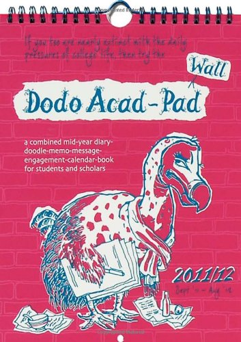 Buy Dodo Pad Acad Pad Wall Calendar 2011 12 (Dodo Wall Acad-pad ...