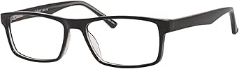 Enhance EN3943 Eyeglasses Men's Glasses Frame Black Fade, Brown, Smoke ...