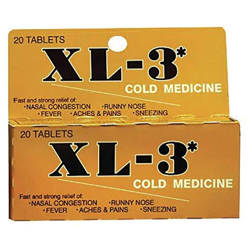 Amazon.com : XL-3 Xl-3 Cold Medicine 20 Ct : Cold Medications : Health ...