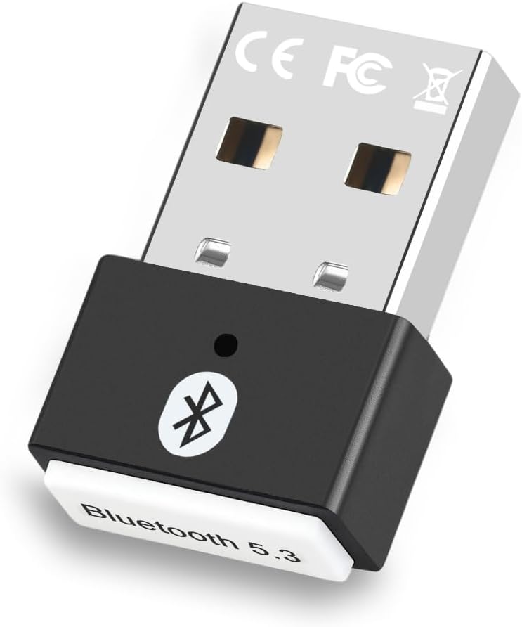 Confitik Bluetooth Adapter PC - USB Bluetooth 5.3 Dongle - Bluetooth ...