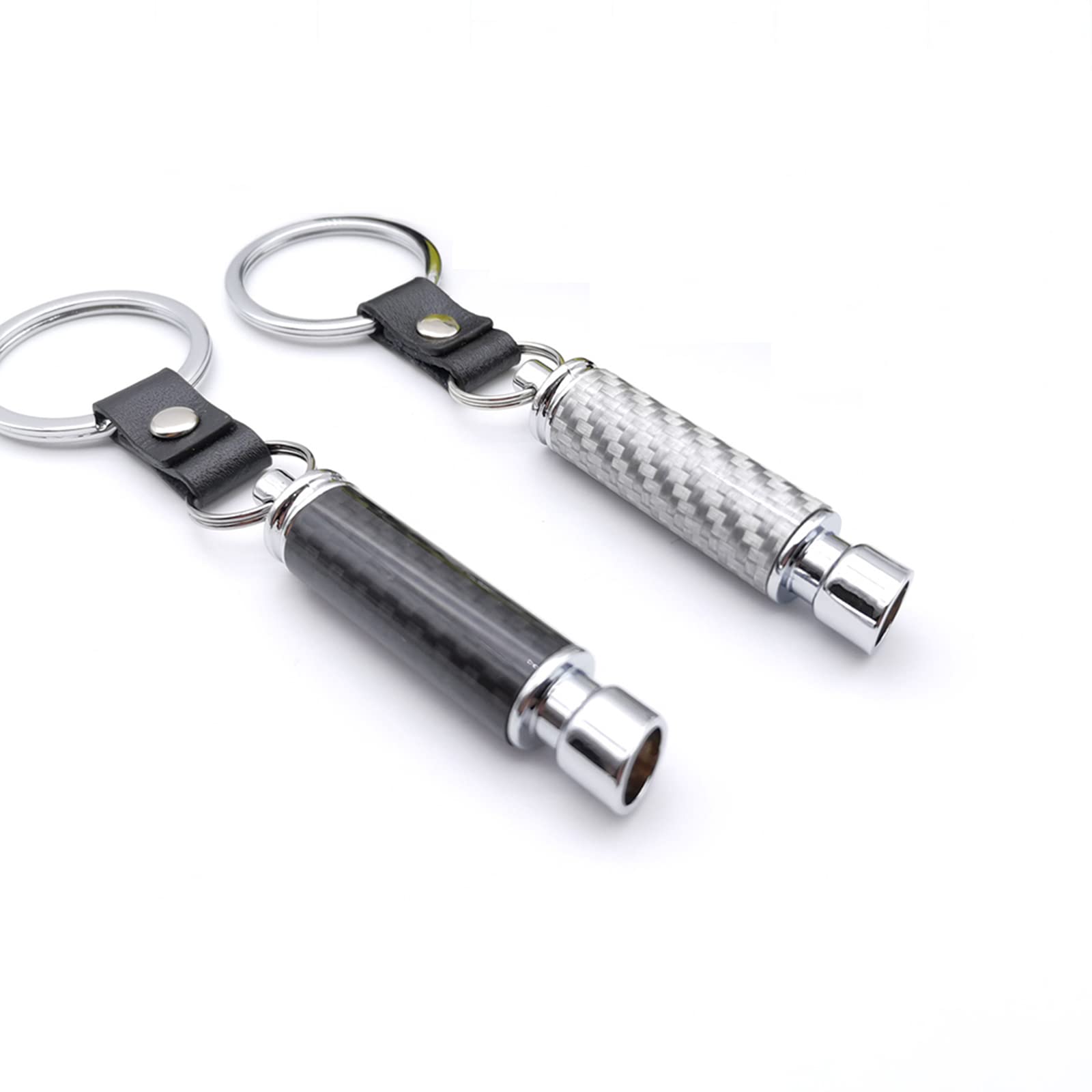 Acespeed 3D Exhaust Pipe Carbon Fiber Pendant Carbon Fiber Keychain ...