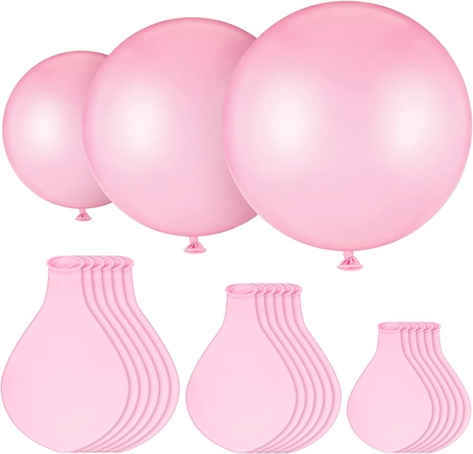 Amazon.com: Charnoel 18 Pack 18/24 / 36 Inch Balloons Large Latex Giant ...