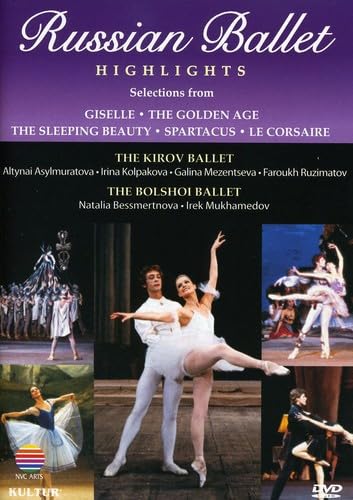 Russian Ballet Highlights: Amazon.in: Bolshoi Ballet, Kirov Ballet ...