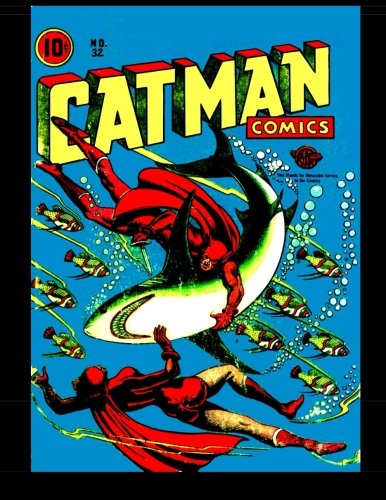 Catman Comics #32: 1946 Superhero Comic: Therrian, Kari A, Magazines ...