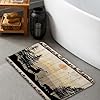 Amazon.com: NYMB Rustic Cabin Bath Rugs for Bathroom, Cute Bear Deer ...