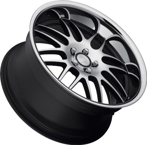 Amazon.com: Concept One 701 RS-8 Matte Black Wheel with Machined Lip ...