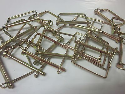 20 SQUARE 1/4" X 2-3/4" CANOPY PTO PINS CAMPER AWNING TRAILER HITCH ...