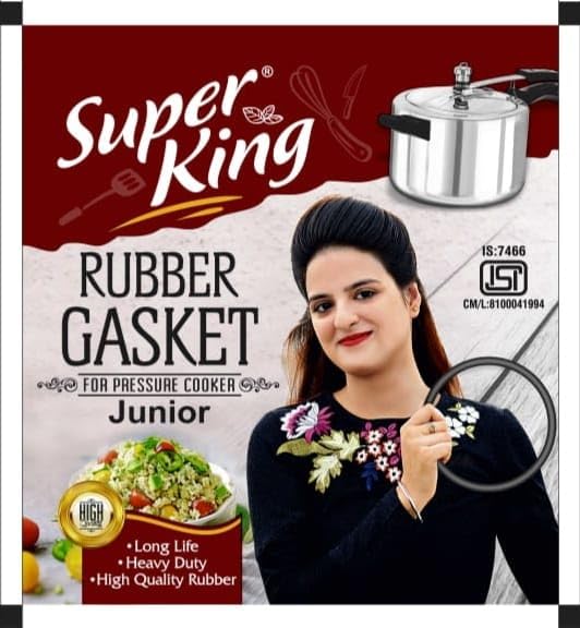 Super King Marlex 5 Litre Outer Lid Cooker Rubbert Gasket : Amazon.in ...