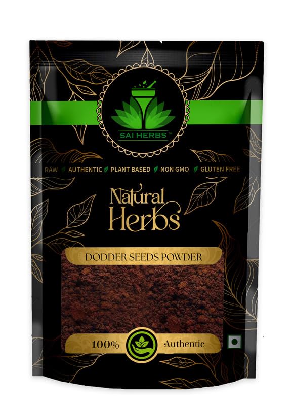SAI HERBS Dodder Seeds Powder - Tukhm-e-Kasoos Powder - Pure & Natural ...