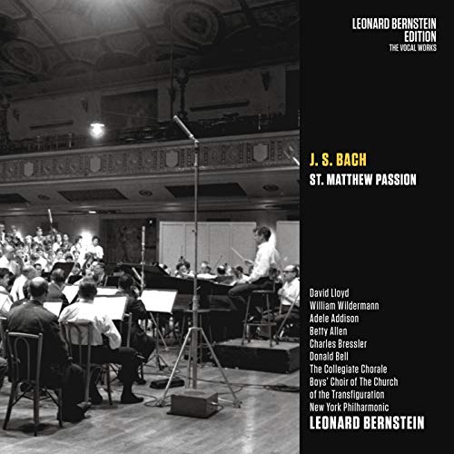 Amazon.com: Bach: St Matthew Passion, BWV 244 : Leonard Bernstein ...