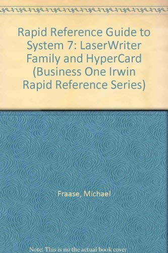 Amazon | Rapid Reference Guide to System 7, the Laserwriter Family, and ...