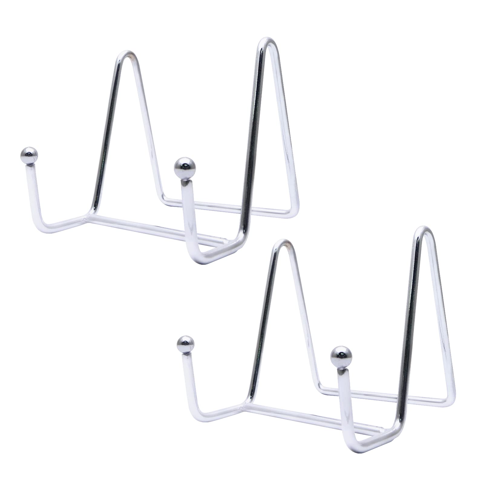 Funnytek 2PCS 3 inch Plate Stands for Display Plate Stand Plate Holder ...