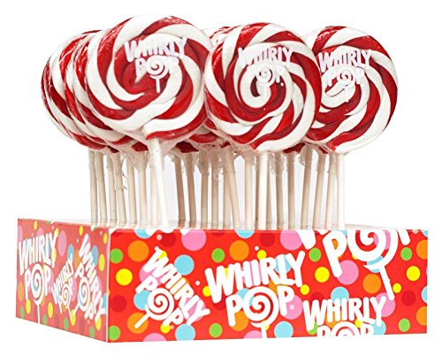 Amazon.com: Red & White Whirly Pop 1.5oz - 3 inch 60ct