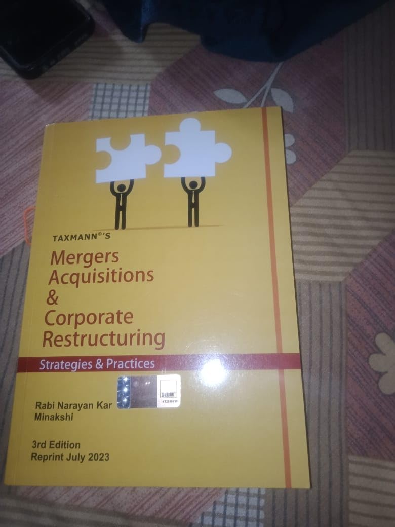 Buy Taxmann's Mergers Acquisitions & Corporate Restructuring ...