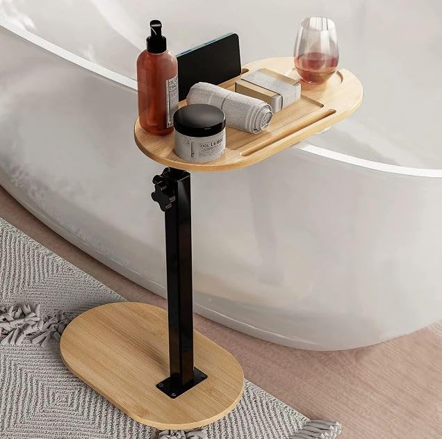 Lucario Luxury Bathtub Tray Caddy - Waterproof Bath Tray & Bath Caddy ...