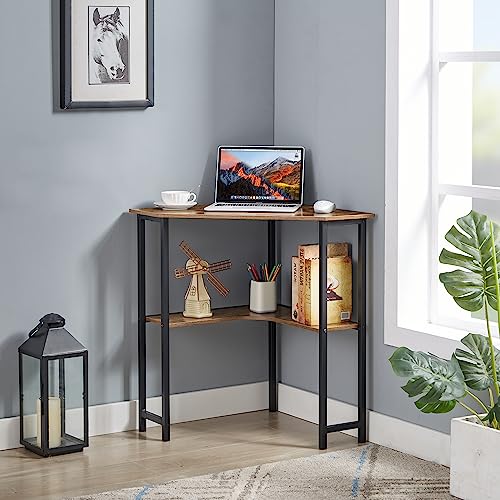 Snapklik.com : VECELO Small Corner Computer Desk 33 X 23 Inches