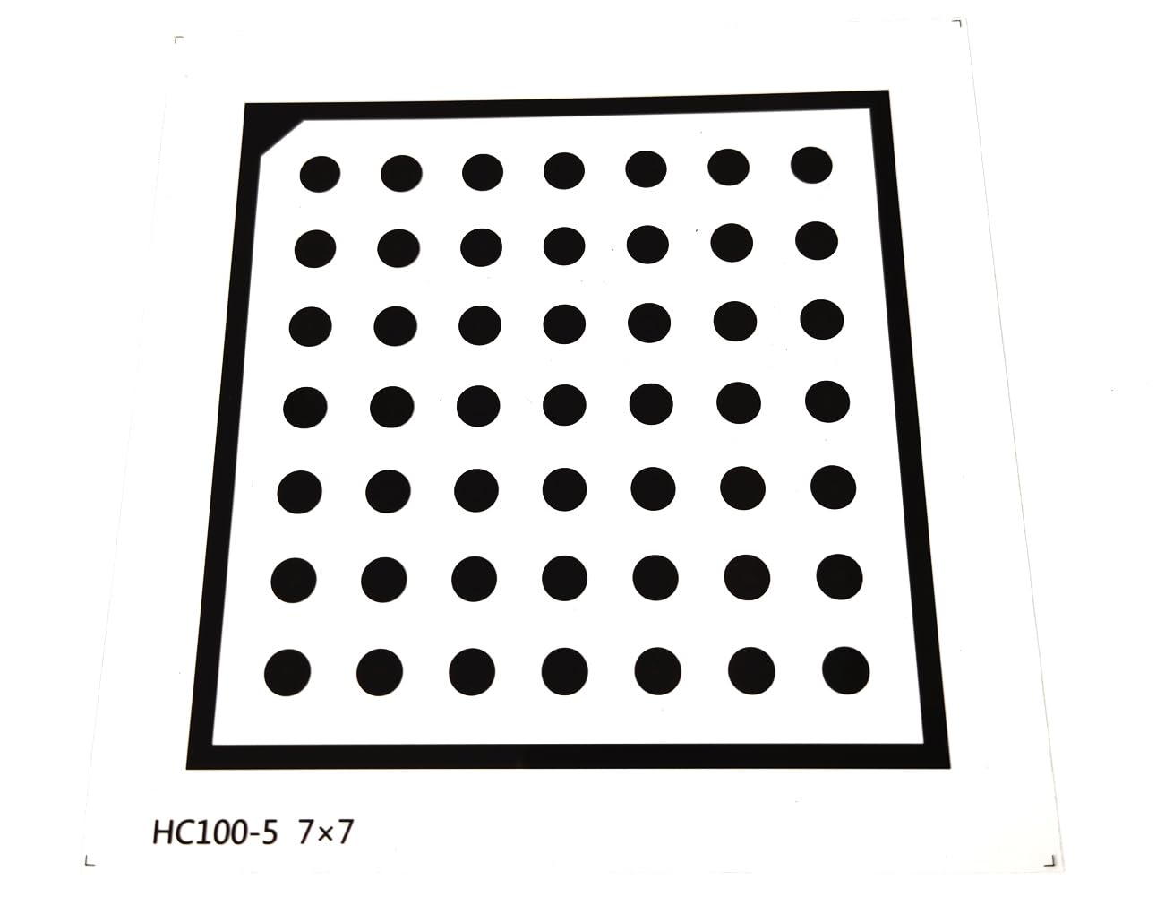 Snapklik.com : Dot Array Lens Calibrator Machine Vision Imaging ...