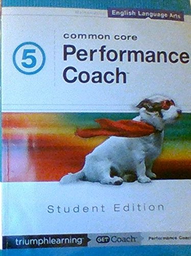 Common Core Performance Coach English Language Arts Grade 5 Student ...