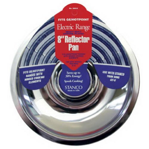 Stanco Metal Prod 500-8 8" CHR Reflector Pan : Amazon.in: Home & Kitchen