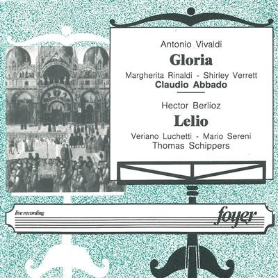Gloria RV 588 in RE Lelio op 14b : RINALDI MARGHERITA (soprano ...