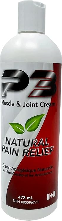 P3 Products Muscle & Joint Cream - Natural Pain Relief
