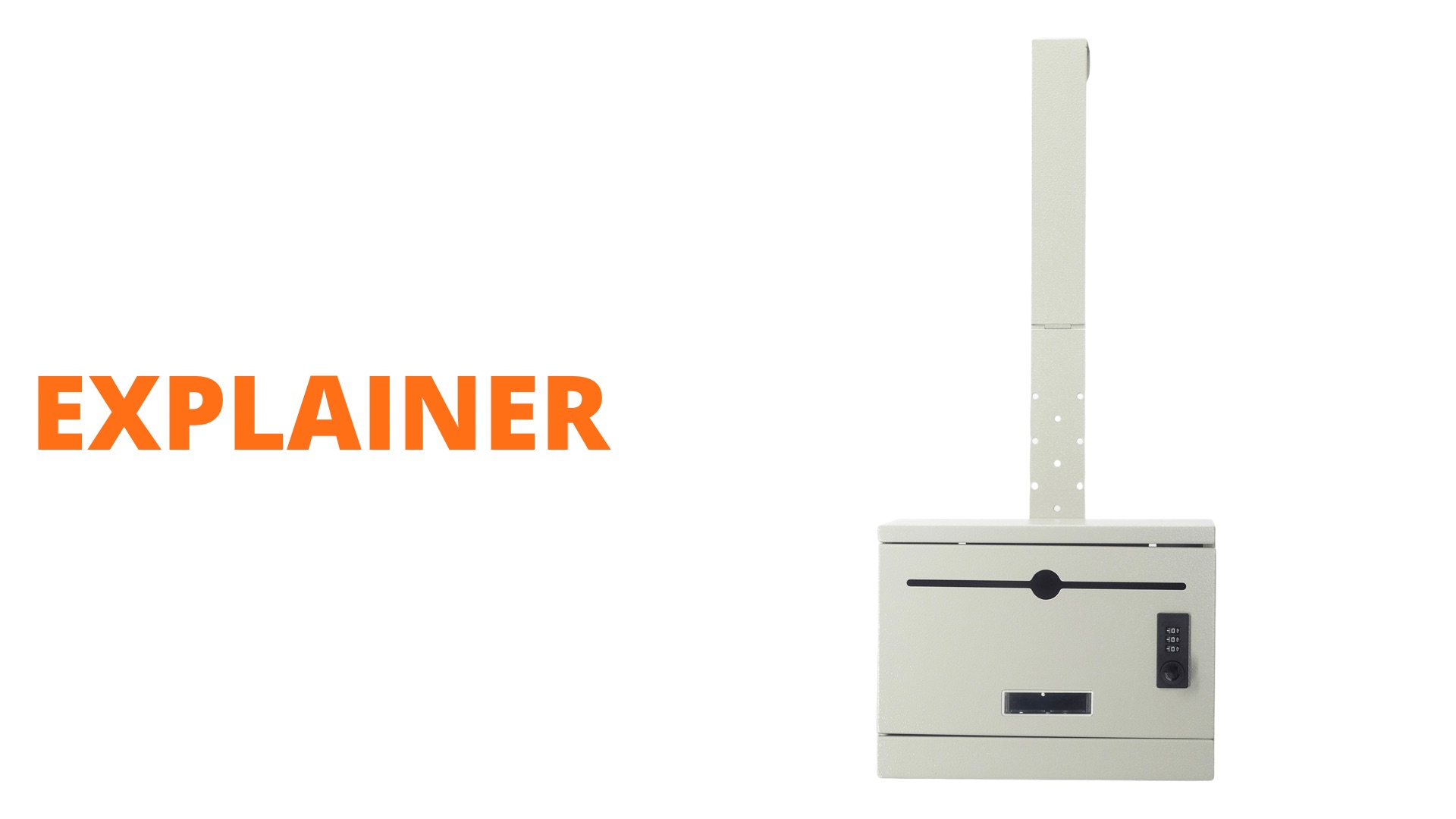 Watch Explainer - Steel Over-The-Door Drop Box on Amazon Live