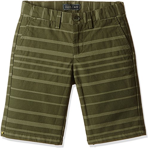 Indian Terrain Boys' Shorts (S17-RIO-Olive-EES) : Amazon.in: Clothing ...