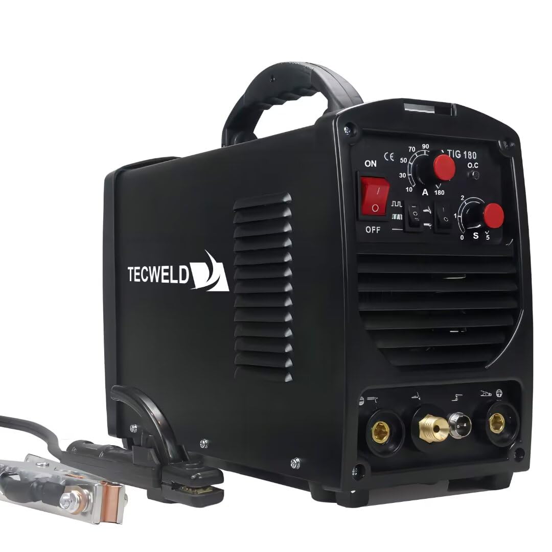 TECWELD 180Amp 220V Portable 2 in 1 Arc Tig Welder Black for sale ...