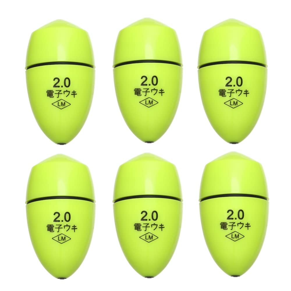 Amazon.com : gofidin 6 PCS Electronic Floating Wave Rock Fishing ...