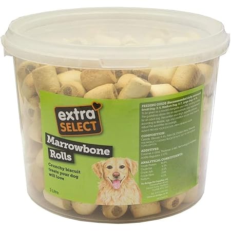 Extra Select Happy Mix Dog Treat Biscuits in a 3ltr Bucket (approx 100 ...