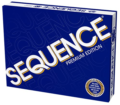 Sequence Premium Edition - Stunning Set with Giant Board (20.25 x 26.25 ...