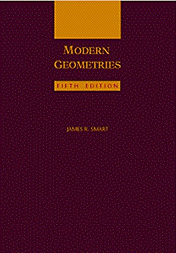 Modern Geometries: Smart, James R.: 9780534351885: Amazon.com: Books