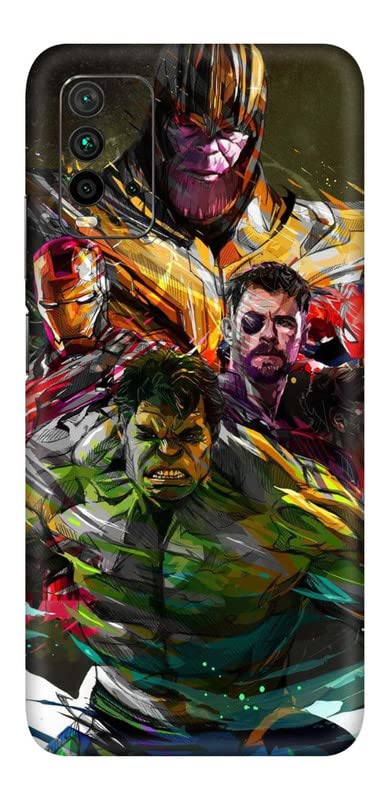 WRAP CRAFT Mobile Skin Sticker Compatible with Redmi 9 Power (Not Back ...