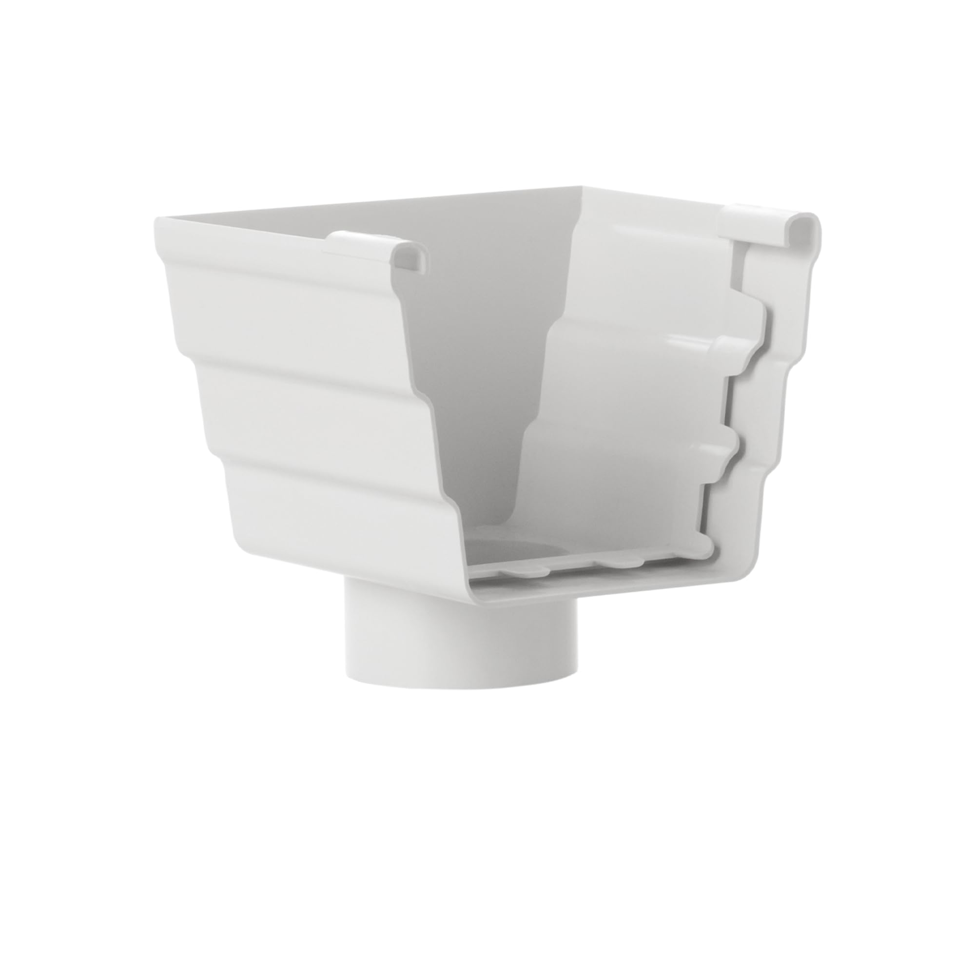 Aqua Star Delta uPVC Square Rainwater Gutter Pipes 3MTR Acessories Kit ...