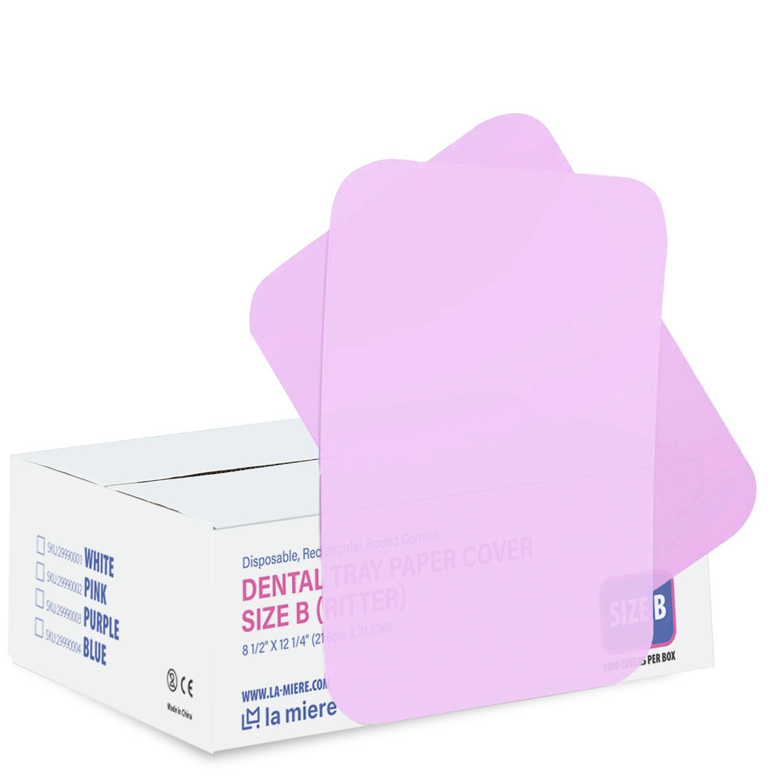 Amazon.com: LA MIERE Disposable Tray Liners, Sanitary Covers for Size B ...