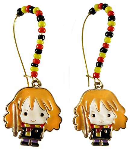 Buy Harry Potter, Hermione Granger, Ron Weasley Magical Trio Earring ...